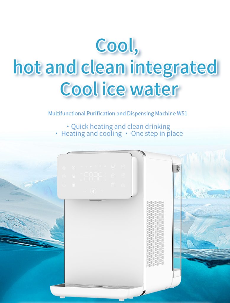 Home water filtration system Instant hot and cold water dispenser from ...