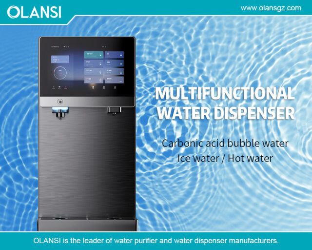 How Does a Sparkling Water Dispenser Work? - OLANSI Water Purifier